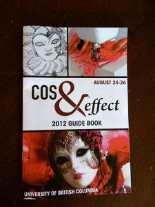 August 26, 2012: Checking out Cos & Effect! - Joseph Mallozzi's Weblog