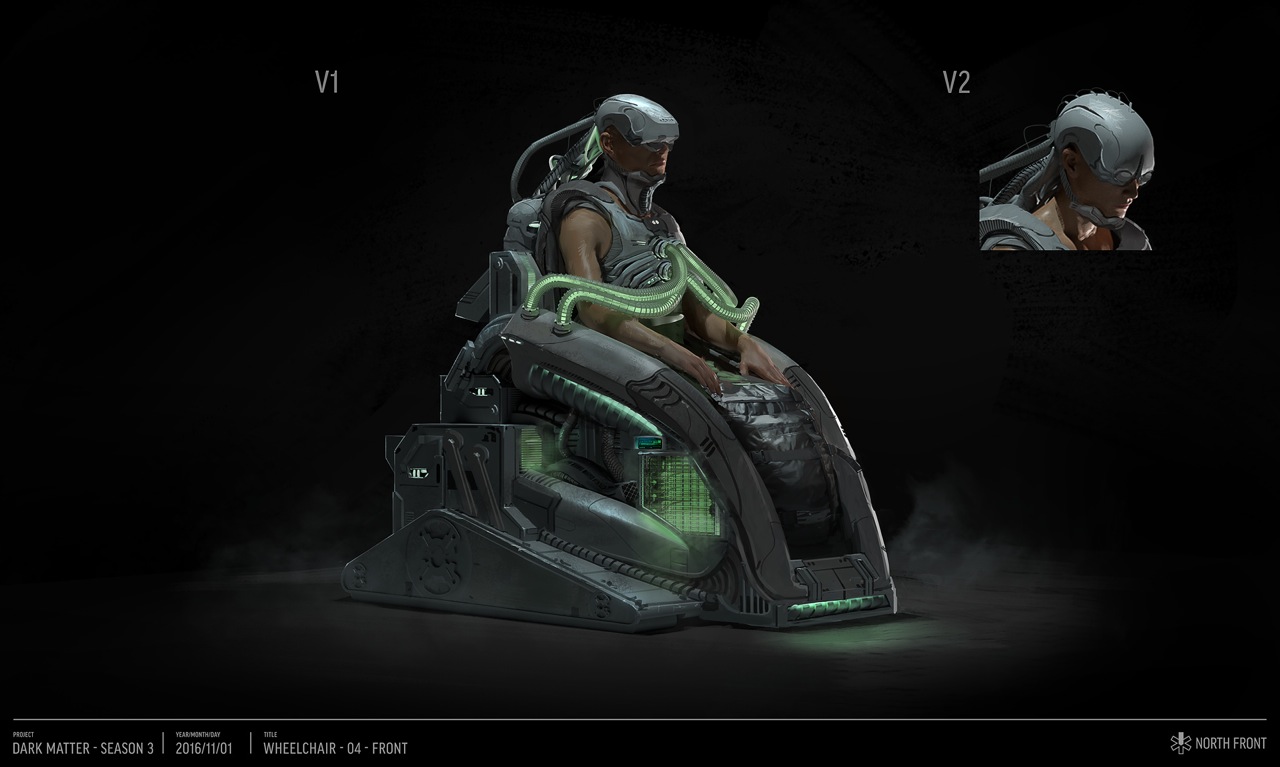 November 8, 2016: Dark Matter behind the scenes goodies! - Joseph ...