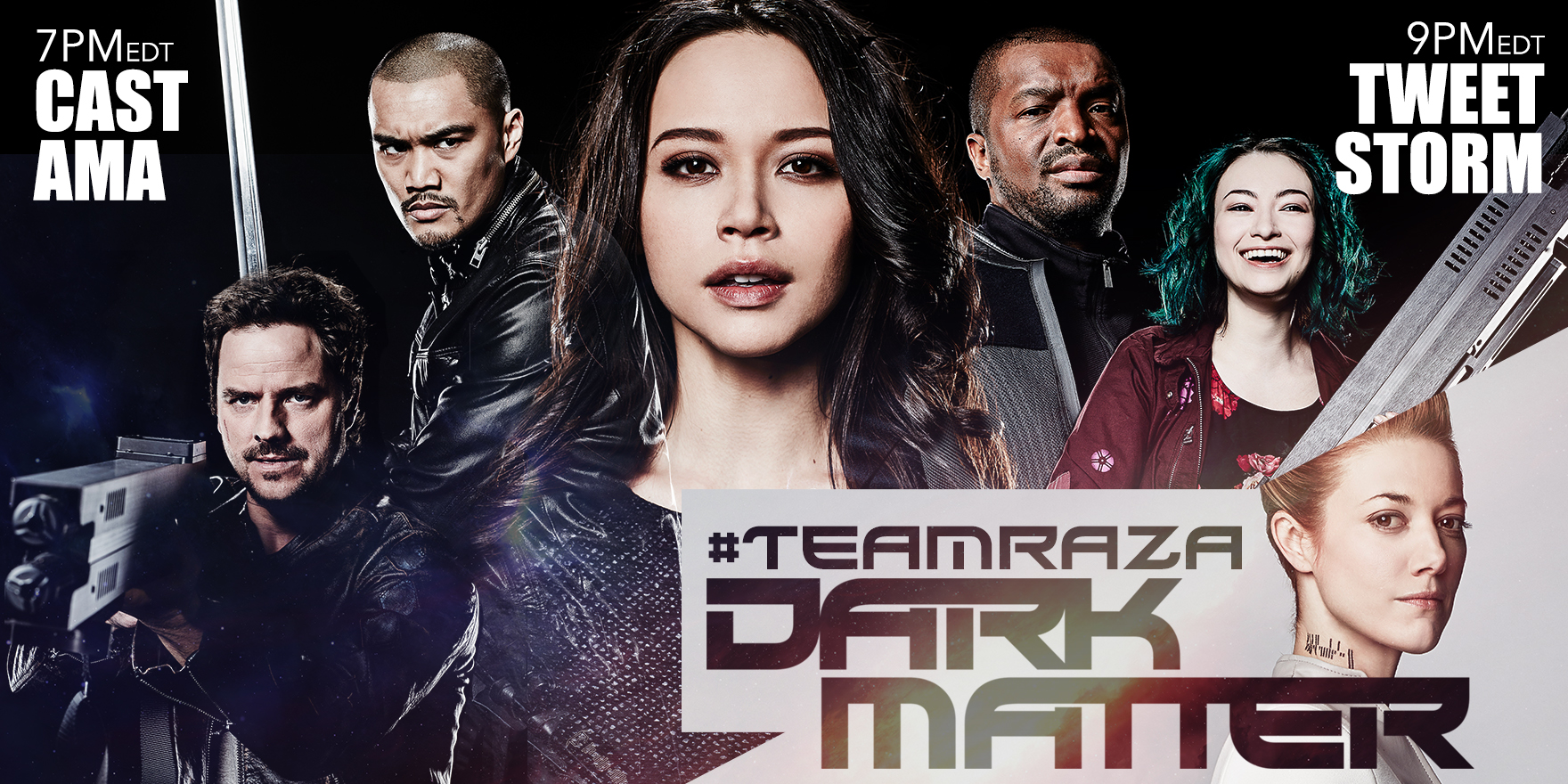 September 15, 2017: Reddit AMA! Tweetstorm! Dark Matter fandom storms ...