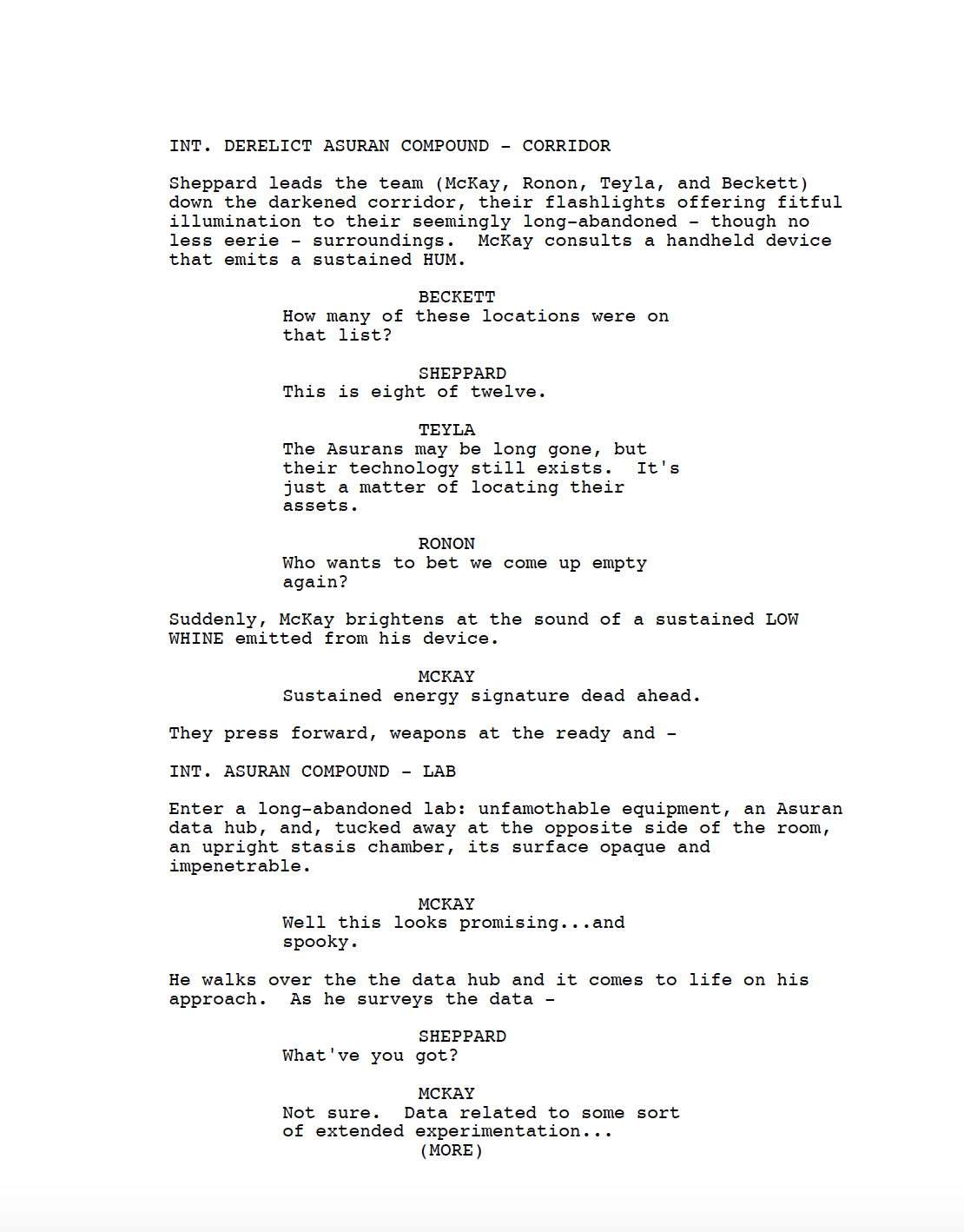 August 5, 2019: That special Stargate scene! - Joseph Mallozzi's Weblog