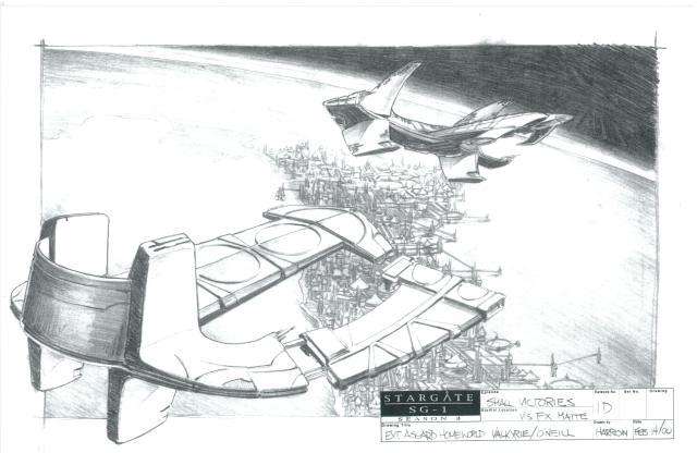 Stargate: SG-1 Season 4 concept art and episode insights! - Joseph ...