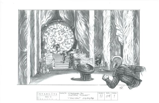 January 5, 2022: Classic Stargate Concept Art (from SG-1's second ...